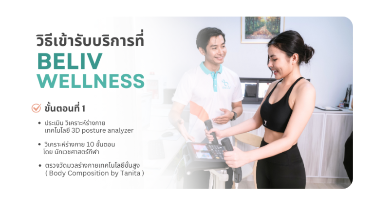 BELIV WELLNESS CENTER ศูนย์สุขภาพแบบองค์รวม เสริมสร้างสุขภาพ ยกระดับชีวิต